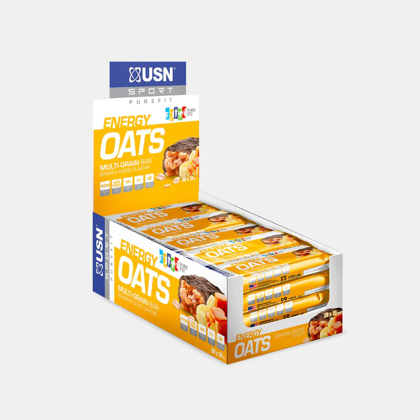 USN Energy Oats Bar Multi-grain Bars - 20 x 35 g | TopCart