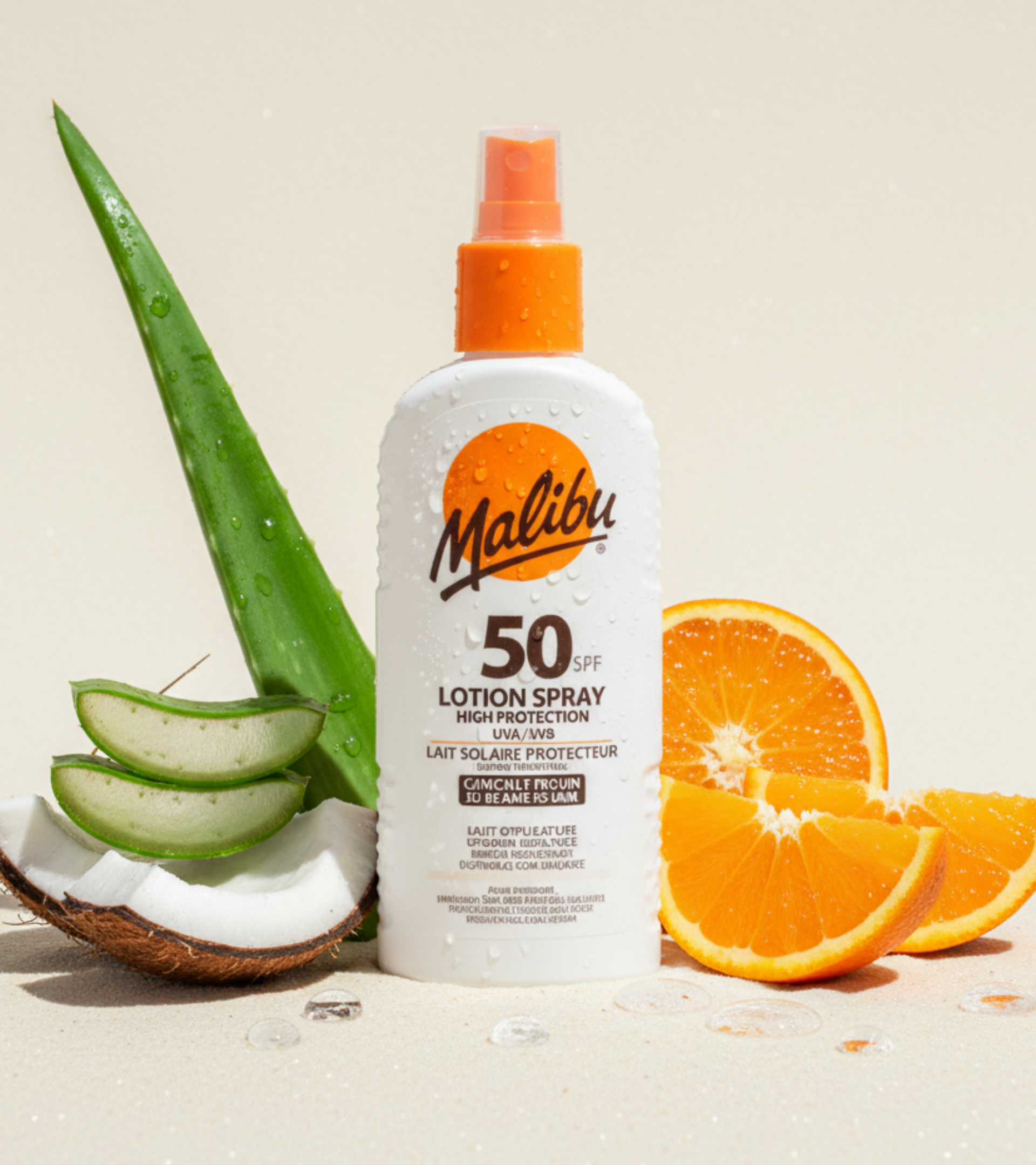 Malibu Sun Lotion Spray, 200 ml | TopCart